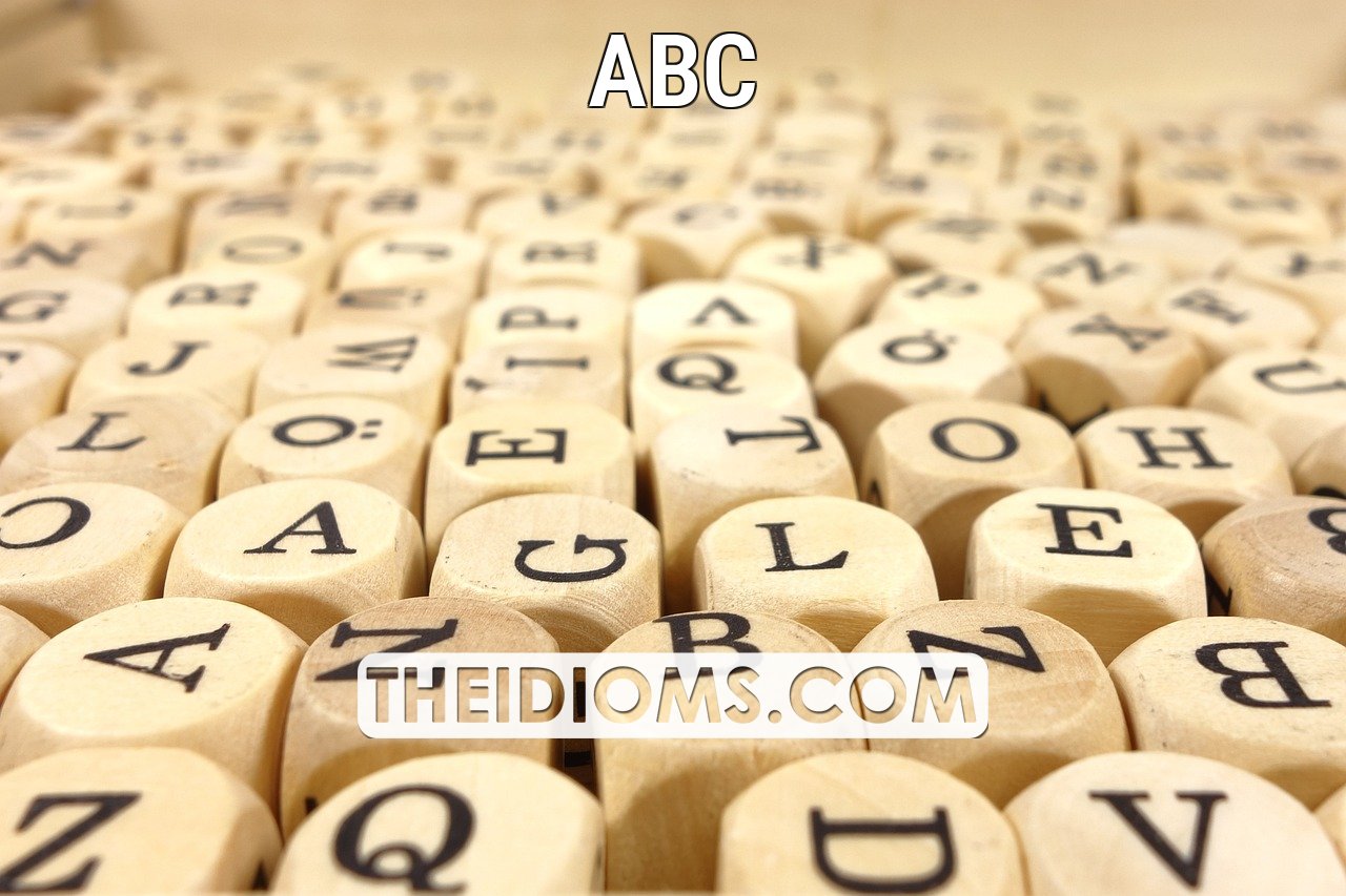 ABC meaning, origin, example, sentence, history