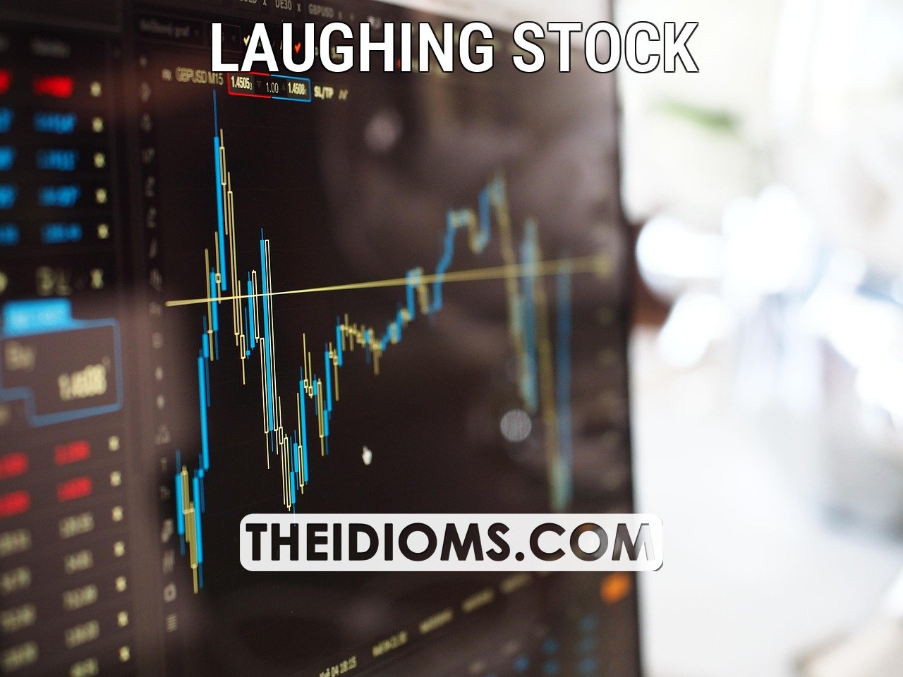 laughing stock meaning, origin, example, sentence, etymology